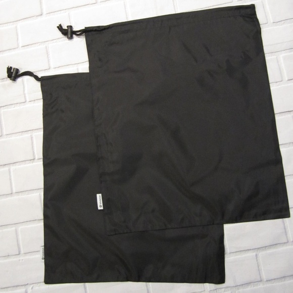 lululemon athletica | Bags | Lot Of 2 Lululemon Black Drawstring Cinch ...